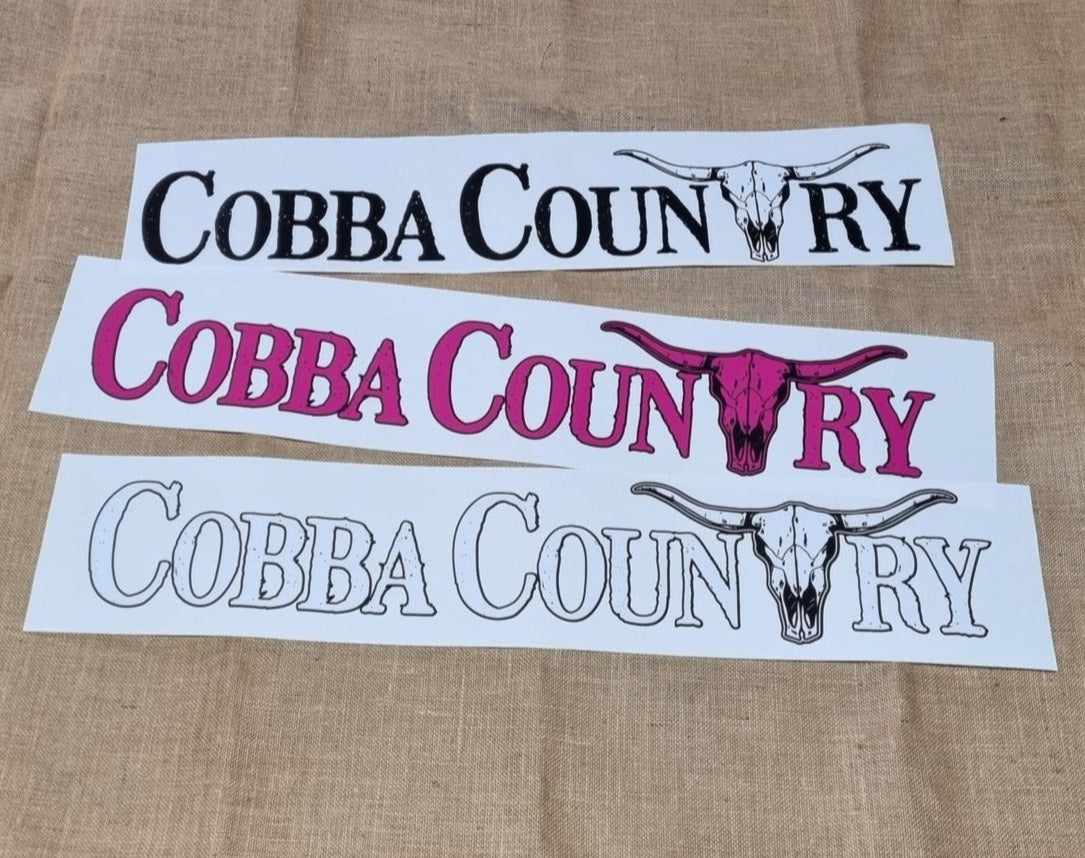 Windscreen Sticker – Cobba Country