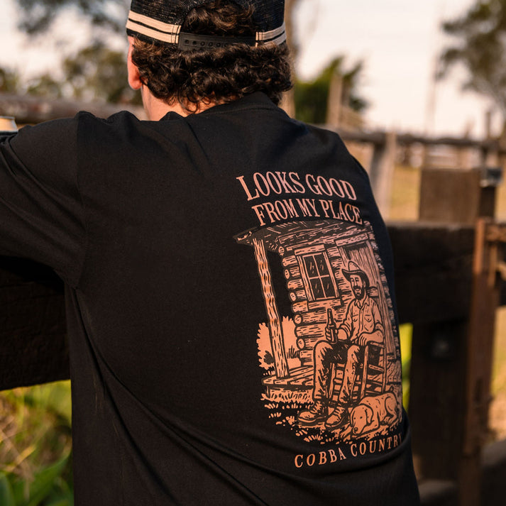 Men's Looks Good From My Place Tee – Cobba Country