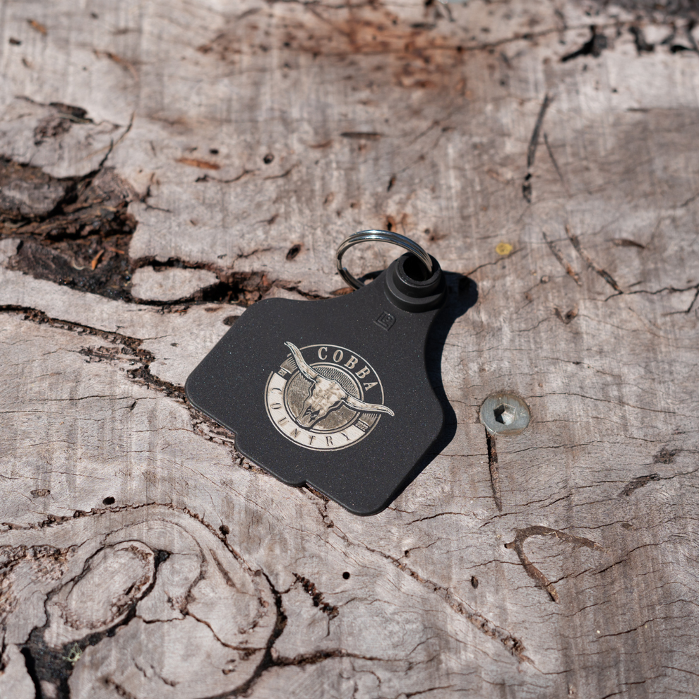 Cattle Tag Key Ring – Cobba Country