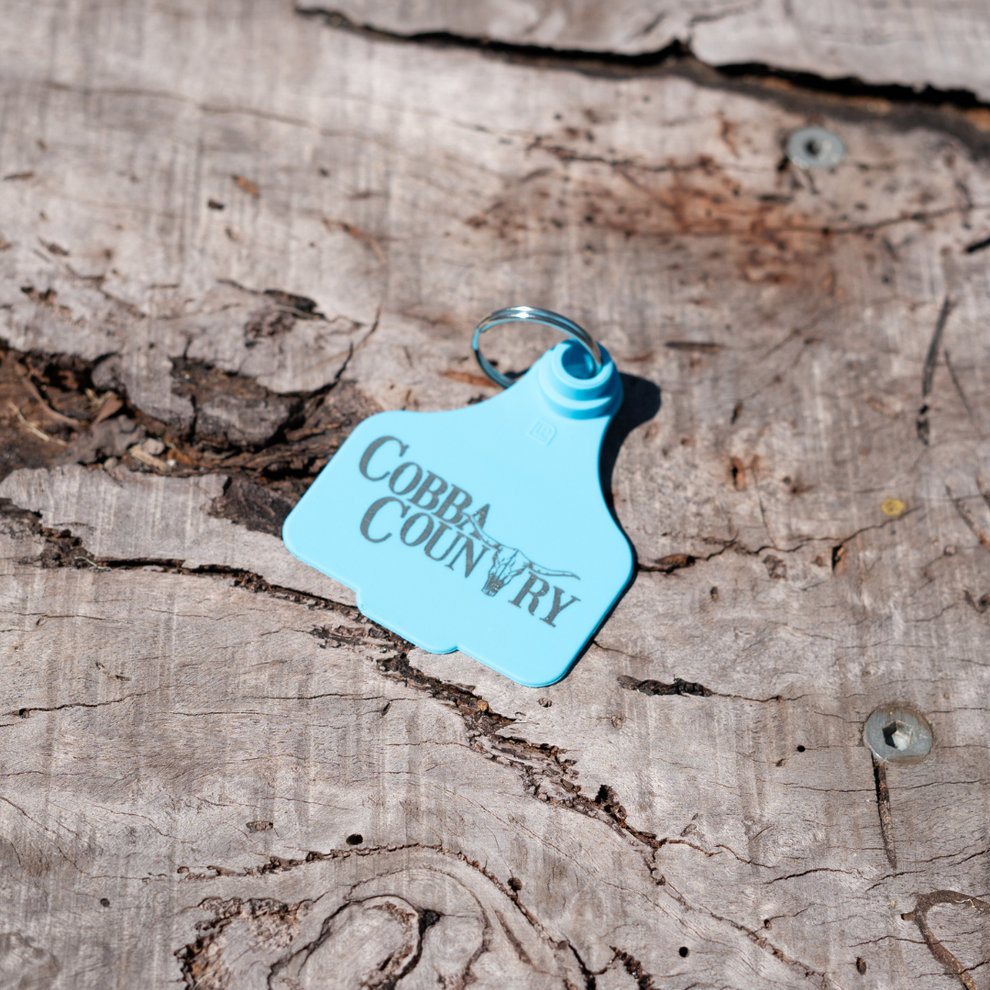 Cattle Tag Key Ring – Cobba Country