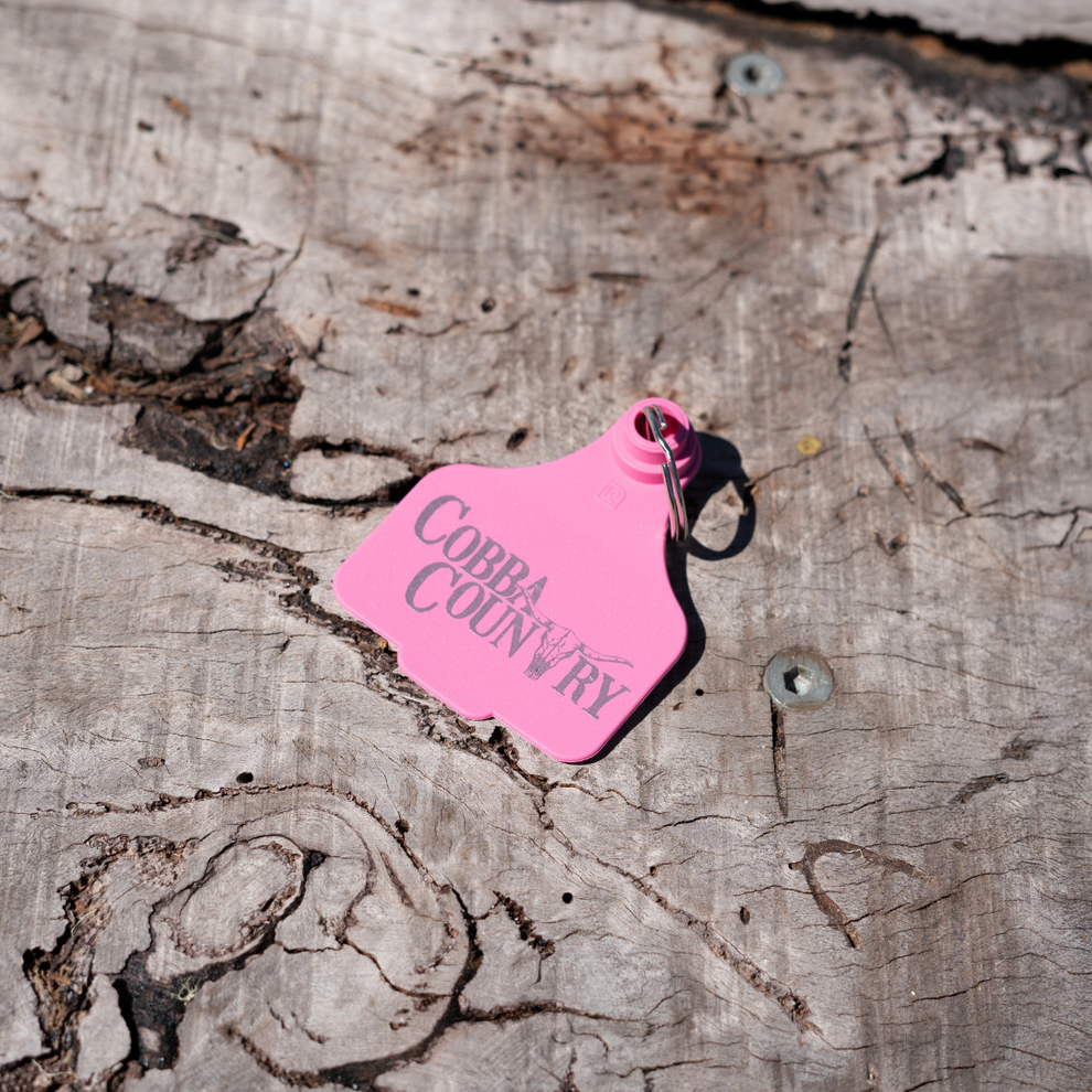 Cattle Tag Key Ring – Cobba Country