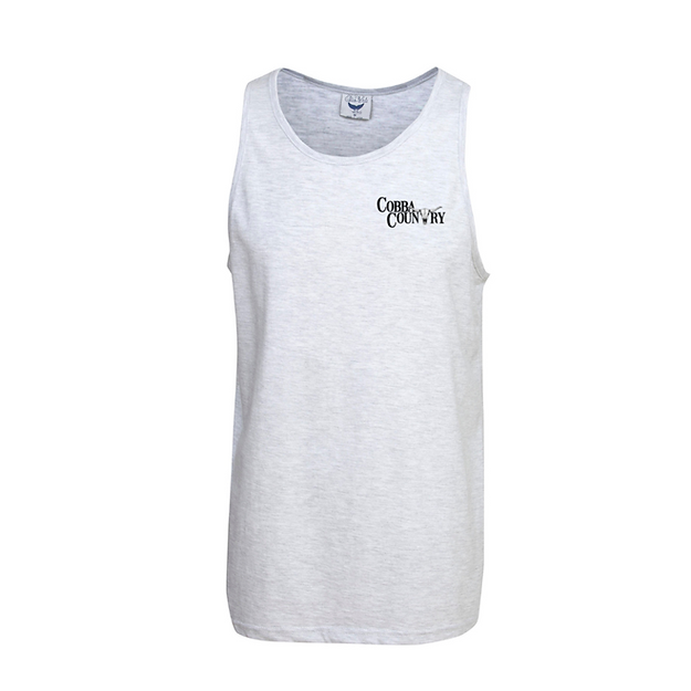 Men's Signature Singlet - Grey – Cobba Country