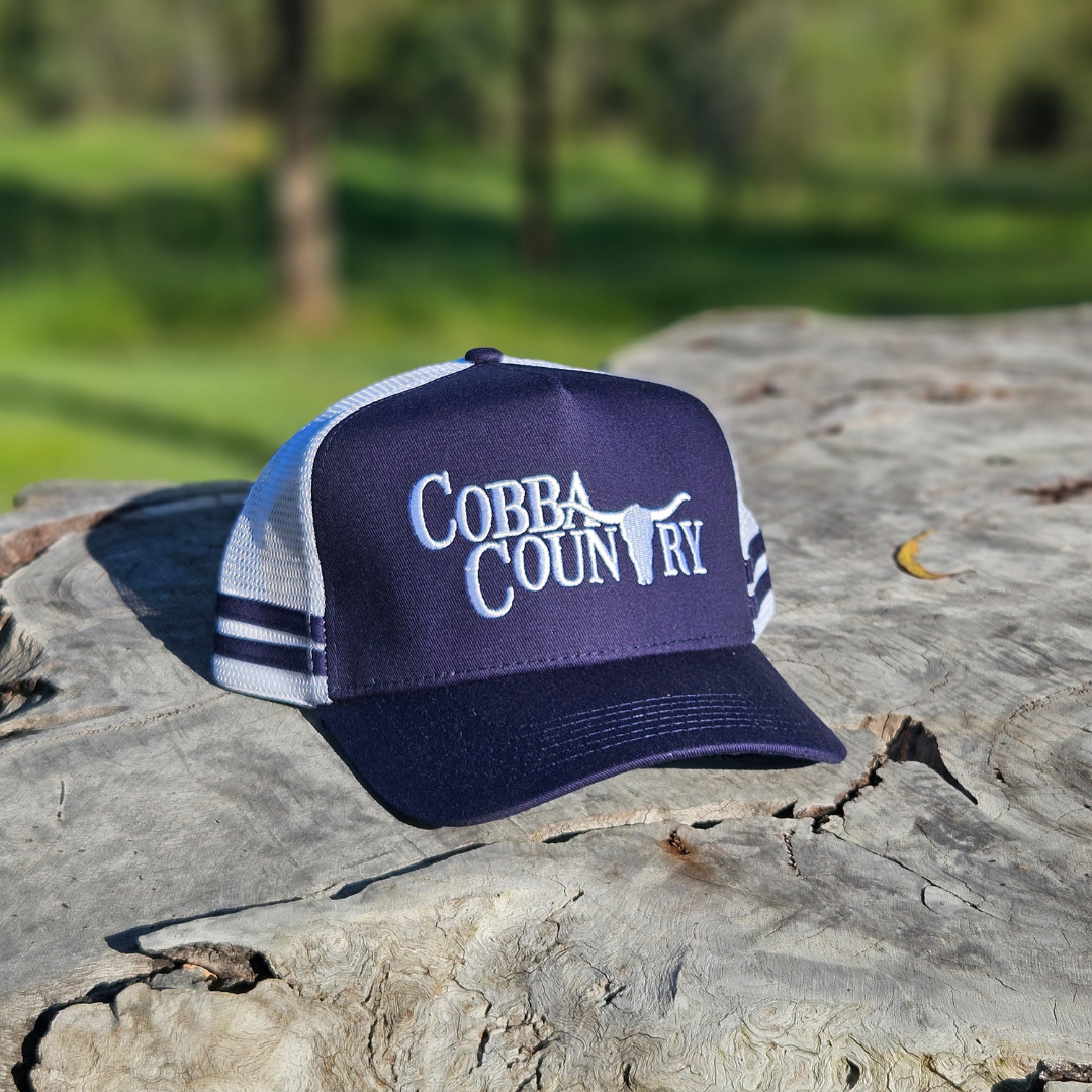 Trucker Hat - Signature Navy – Cobba Country