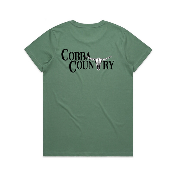 Women's Signature Tee - Sage – Cobba Country