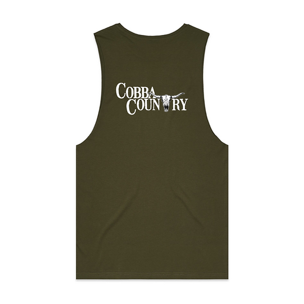 Men's Signature Tank - Army – Cobba Country